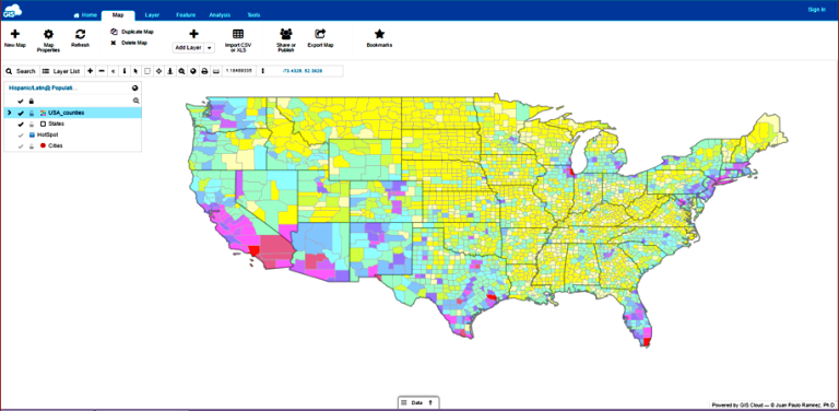 Maps On The Cloud – GIS and Human Dimensions